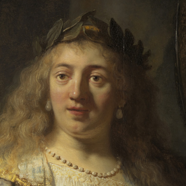 Rembrandt van Rijn, Minerva in Her Study - The Leiden Collection